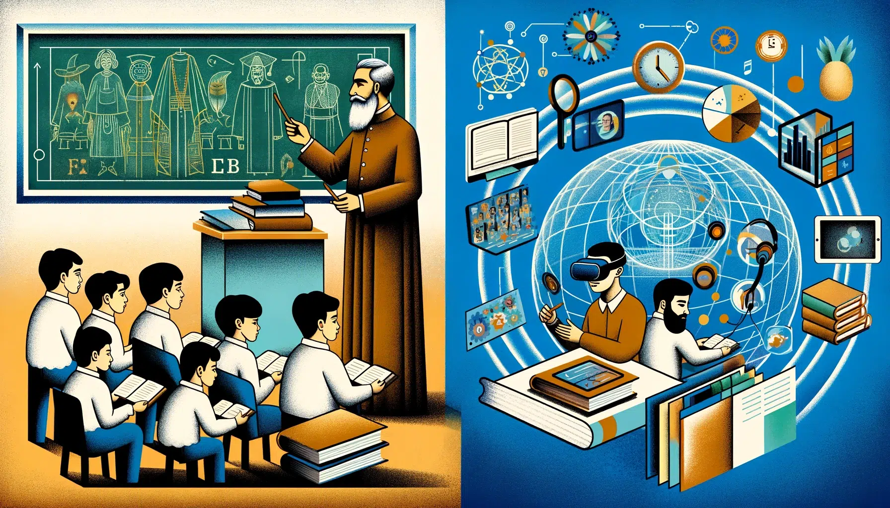 Evolução dos Métodos de Ensino